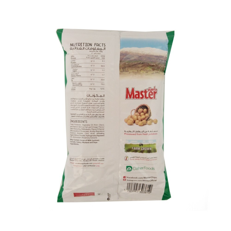 Master Chips Salt & Vinegar | 34g – HOUSE OF FOOD